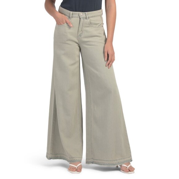 Rewash | Jeans | Nwt Rewash Overflow Super High Rise Wide Leg ...